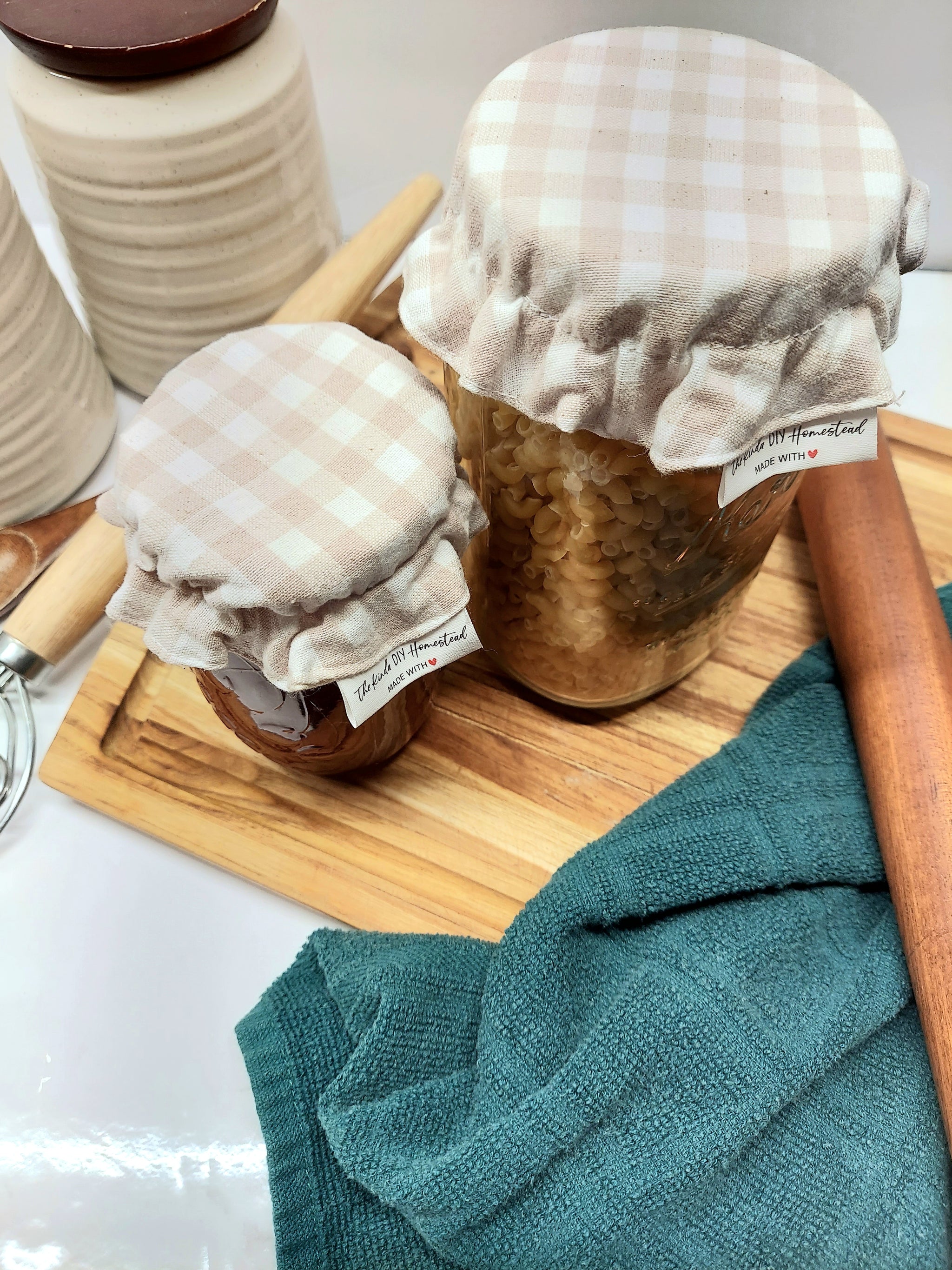 Homestead Jar Covers – The Kinda DIY Homestead