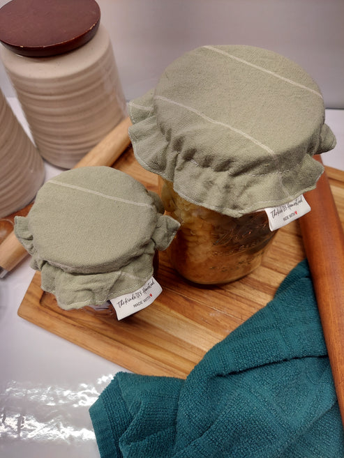 Homestead Jar Covers – The Kinda DIY Homestead