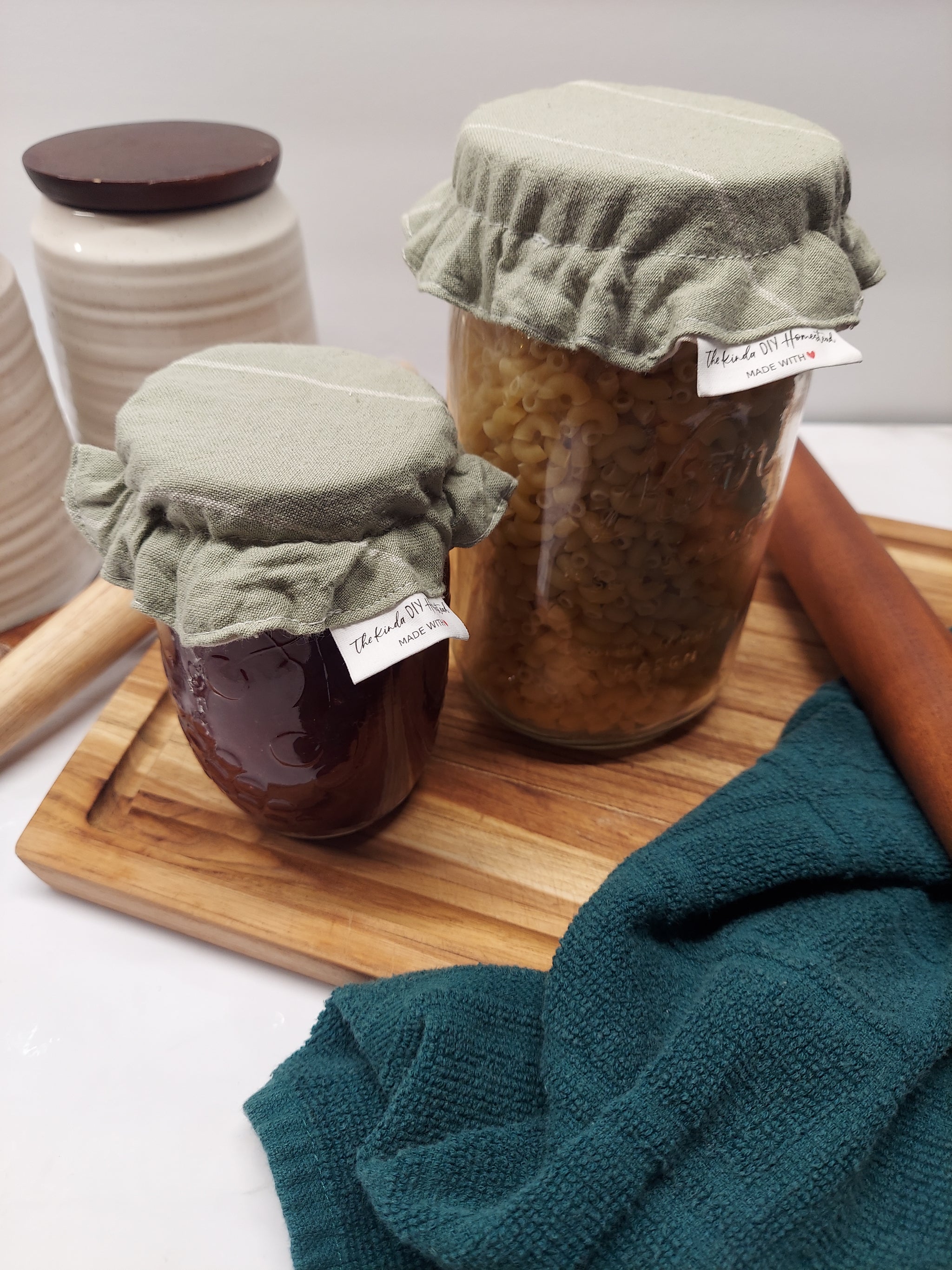 Homestead Jar Covers – The Kinda DIY Homestead