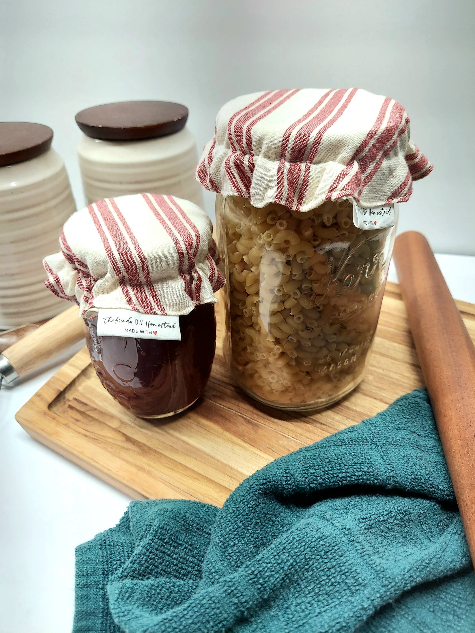 Homestead Jar Covers – The Kinda DIY Homestead