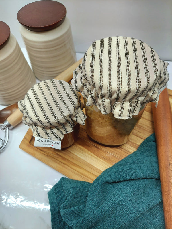 Homestead Jar Covers – The Kinda DIY Homestead