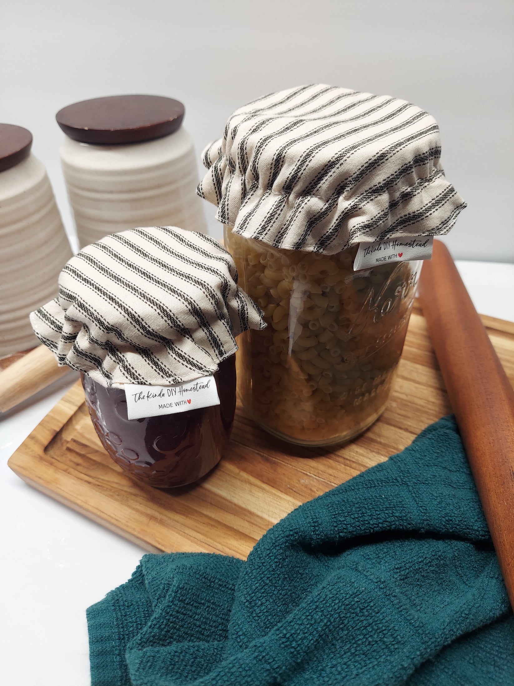 Homestead Jar Covers – The Kinda DIY Homestead